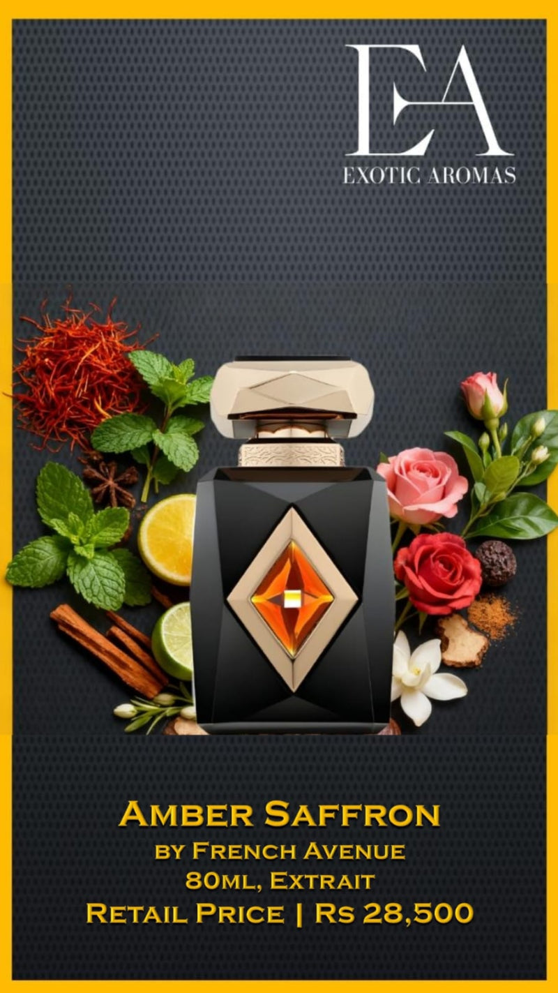 Amber Saffron by French Avenue 80ml Extrait – Exotic Aromas